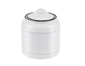 toichi ceramic canisters | 51 fl.oz ceramic food storage jar|white cookie jar|ceramic canisters with lids|coffee canister|ceramic jar with lid