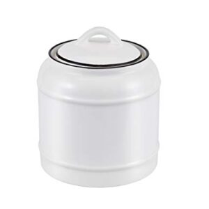 Toichi ceramic canisters | 51 FL.OZ Ceramic Food Storage Jar|White cookie jar|Ceramic canisters with lids|Coffee Canister|Ceramic jar with lid