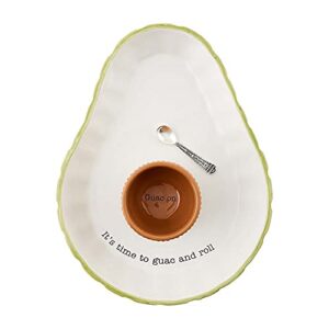 mud pie avocado chip and dip set