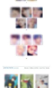 TXT Minisode 1 : Blue Hour 3rd Mini Album R Version CD+128p PhotoBook+2p Sticker+Lyric Paper+43p Behind Book+1p PhotoCard+1p PostCard+Tracking Sealed