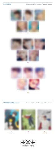 TXT Minisode 1 : Blue Hour 3rd Mini Album R Version CD+128p PhotoBook+2p Sticker+Lyric Paper+43p Behind Book+1p PhotoCard+1p PostCard+Tracking Sealed