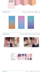 TXT Minisode 1 : Blue Hour 3rd Mini Album R Version CD+128p PhotoBook+2p Sticker+Lyric Paper+43p Behind Book+1p PhotoCard+1p PostCard+Tracking Sealed