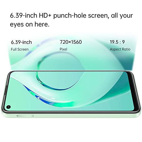 OUKITEL C21 Pro Unlocked Smartphones 21MP Triple Camera Mobile Phone 6.39" HD+ Unlocked Cell Phones 4GB + 64GB/256GB External SD 4000mAh Battery Android 11 Dual SIM/OTG/GPS/WiFi