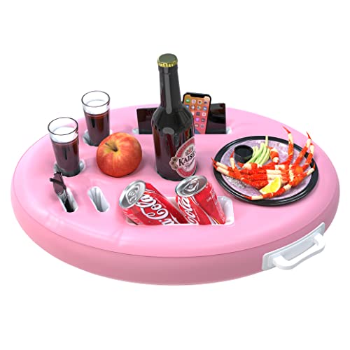 DIVEBLAST: Premium Floating Drink Holder for Pool, Hot Tub Accessories for Adults - Pool Drink Holder Floats, Swimming Pool Accessories for Adults, Drink Floaties for Pool, Pool Drink Floats