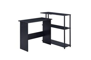 acme furniture ievi writing desk, black