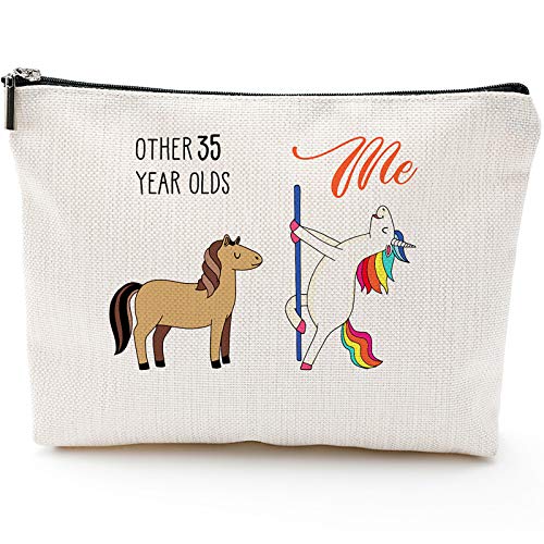 1988 35th Birthday Gift for Women, Funny 35th Birthday Gifts for Women, 35 Years Old Birthday Gifts for Mom Aunt Friends Sister Employee Boss Coworker Teacher, Turning 35 Years Old-Unicorn 35