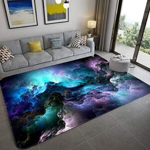 jyacloth 3d printed carpet non slip area rug,3d optical illusion rugs soft flannel floor carpet living room bedroom throw runner rugs low profile door mats