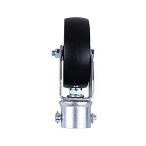 YEOPGYEON Jack Wheel with Pin 6 Inch - Capacity 1200lbs fits Any Jack Better Soft Ground Roll Trailer Parts