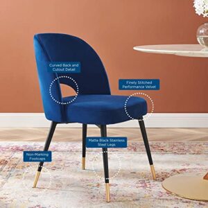 Modway Rouse Dining-Chairs, Navy