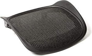 replacement seat for herman miller classic aeron size b medium (black mesh)