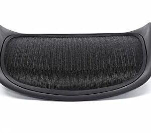 Replacement Seat for Herman Miller Classic Aeron Size B Medium (Black Mesh)