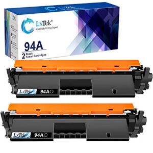 lxtek compatible toner cartridge replacement for hp 94a cf294a to compatible with laserjet pro m118dw, m118, m148dw, m148fdw, m148 series, m149 printer (black, 2 pack)