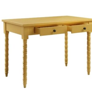 Acme Furniture Altmar Desk, Yellow