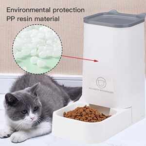 XhuangTech Pets Automatic Feeder Set, Cats Dogs Food Dispenser Self-Dispensing Bundle Station Device for Small Middle Large Pets Cats Dogs Kitten Puppy (Feeder)