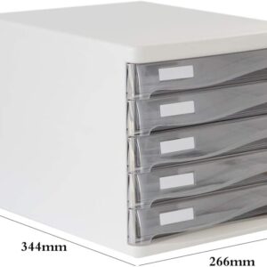 File Cabinets Drawer Plastic Desktop Office Storage File Box A4 Multi-Layer Data Cabinet HUYP