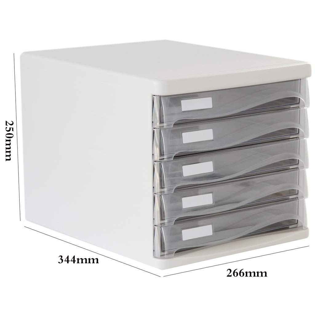 File Cabinets Drawer Plastic Desktop Office Storage File Box A4 Multi-Layer Data Cabinet HUYP