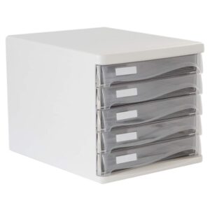 File Cabinets Drawer Plastic Desktop Office Storage File Box A4 Multi-Layer Data Cabinet HUYP