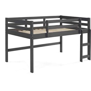 acme furniture lara loft, twin, gray