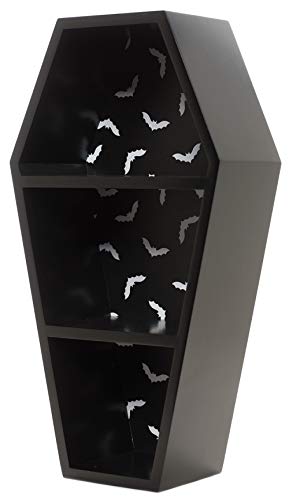 Sourpuss Bat Print Coffin Shelf