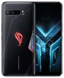 asus rog phone 3 zs661ks / i003dd sd865+, 5g, international version (no warranty), 512gb 12gb ram, black glare - gsm unlocked