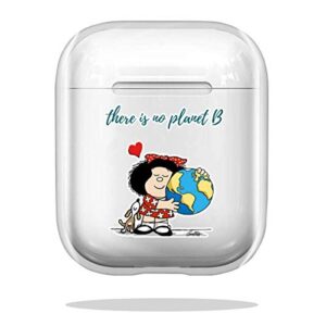 case cover mafalda environment compatible with airpod pro airpods accessories bumper skin