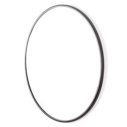 Habitat MR3719W Adelina Circular Mirror, Black