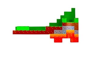 minecraft overworld wall shelf, wall decor | 2 feet long | holds 15 pounds