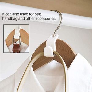 Clothes Hanger Connector Hooks， Multi-Layer Clothes Hanger Connector Hooks, Plastic Multi-Level Cascading Hanger Hooks for Huggable Hangers, Heavy Duty Space Saving for Closet Organizer（16+6pacs）