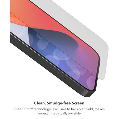 ZAGG InvisibleShield Glass Elite VisionGuard+ Screen Protector - for iPhone 12 Pro Max - Impact Protection, Scratch Resistant, Fingerprint Resistant, Smudge Resistant, Oil Resistant, clear (200106675)