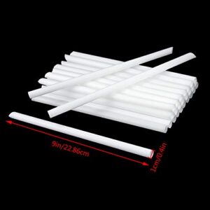 HOVEOX 30 Pieces Plastic Cake Dowel Rods Cake Dowels Straws Cake Stacking Dowels for Tiered Cake Construction and Stacking