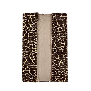 Cozy Tyme Soft Giraffe Blanket - Faux Fur Throw Blanket for Couch Great for Travel 50"x 60"