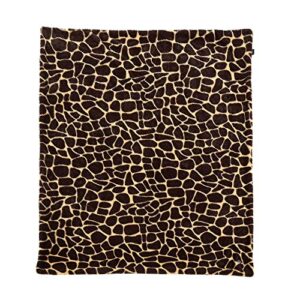 Cozy Tyme Soft Giraffe Blanket - Faux Fur Throw Blanket for Couch Great for Travel 50"x 60"