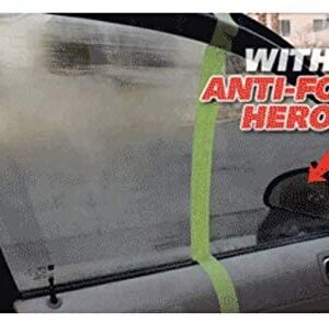 SHINE ARMOR Anti Fog Hero with Microfiber Cloth Windshield & Glasses Spray Cleaner and Protector to Increase Visibility Works on Windows Glasses Screens Windshields Goggles and Visors 4 Fl Oz