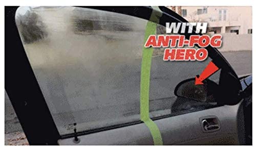 SHINE ARMOR Anti Fog Hero with Microfiber Cloth Windshield & Glasses Spray Cleaner and Protector to Increase Visibility Works on Windows Glasses Screens Windshields Goggles and Visors 4 Fl Oz