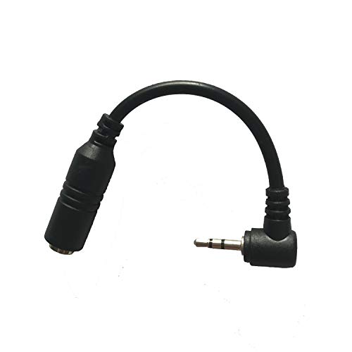 Headphone Adapter 2.5mm Male to 3.5mm Female（for Smartphone Headset Adapter 2.5mm to 3.5(for Panasonic Jack) Cable with Connector Suit for Cordless Phones Earpiece Jack Adapter