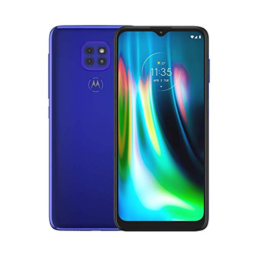 Motorola Moto G9 Play | Unlocked | International GSM Only | 4/64GB | 48MP Camera | 2020 | Sapphire Blue | NOT Compatible with Sprint or Verizon