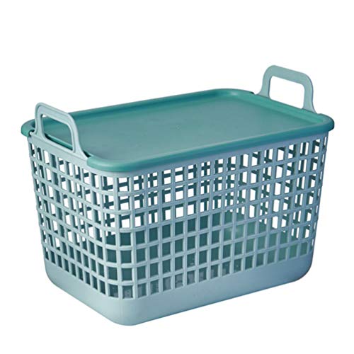 Cabilock Plastic Baskets Basket Plastic Storage Basket Multipurpose Rectangular Food Storage Organizer Bin Basket for Kitchen Cabinets Freezer Bedroom Bathroom Rectangular Storage Basket Baby Basket