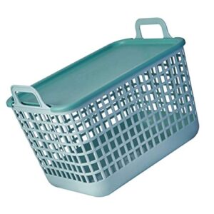 Cabilock Plastic Baskets Basket Plastic Storage Basket Multipurpose Rectangular Food Storage Organizer Bin Basket for Kitchen Cabinets Freezer Bedroom Bathroom Rectangular Storage Basket Baby Basket