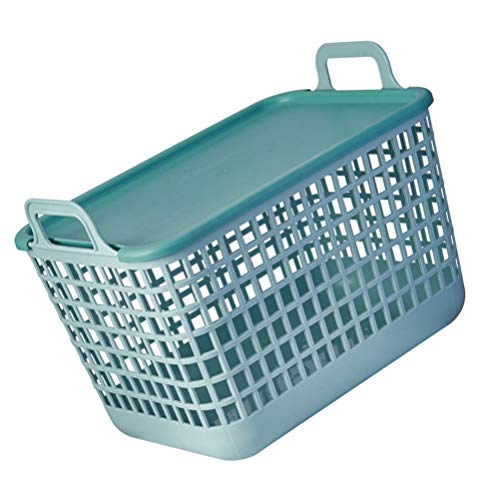 Cabilock Plastic Baskets Basket Plastic Storage Basket Multipurpose Rectangular Food Storage Organizer Bin Basket for Kitchen Cabinets Freezer Bedroom Bathroom Rectangular Storage Basket Baby Basket