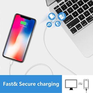 [Apple MFi Certified] iPhone Charger, Stuffcool Dual Port Wall Charger with Foldable Plug & 2 Pack 6FT Lightning Cable Fast Charging Data Sync Transfer Cord Compatible with iPhone 12/11/XS/XR/X 8/iPad