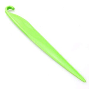 pzrt cake stripping knife demolding knife plastic baking tools cake scraper butter cream spreader bakeware fondant decoration, green