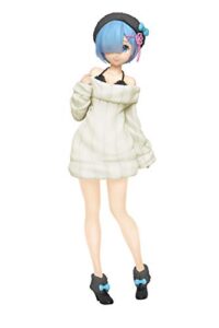 taito re:zero precious figure rem ~knit dress ver.～ renewal～, multiple colors (t83326)