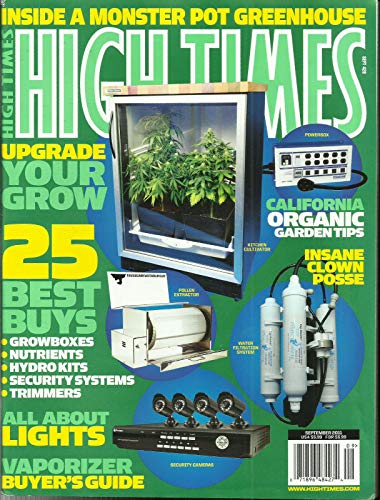 HIGH TIMES MAGAZINE, UPGRADE YOUR GROW SEPTEMBER, 2011 ISSUE # 428