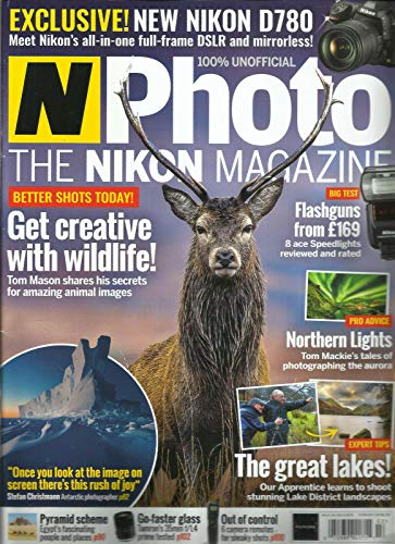 100% UNOFFICIAL N PHOTO THE NIKON MAGAZINE, ISSUE, 2020 (SORRY FREE CD MISSING