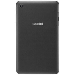 Alcatel 1T 7.0" 9013A (16GB, WiFi + Cellular) Face Unlock, Android 10, GPS, Tablet + Phone US 4G Volte GSM Unlocked (T-Mobile, AT&T, Metro PCS, Straight Talk) (Prime Black) (Renewed)