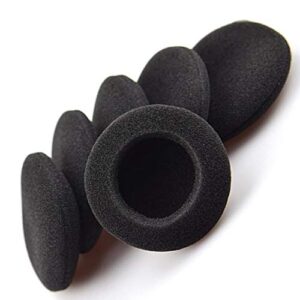 YunYiYi Replacement Sponge Earpad Cups Cushions Compatible with Logitech PC Headset 960 USB Covers Foam (10 Pair)