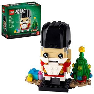 lego brickheadz nutcracker 40425 building kit (180 pieces)