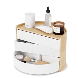 umbra moona storage box white/natural