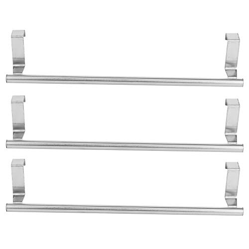 Convenience Save Space Over Door Towel Rack, Simple Cabinet Hanging Holder, Practical for Kitchen Hotel