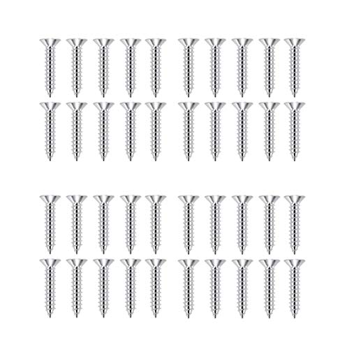 QMseller 20 Pieces Wall Mounted Hook Robe Hooks Single Coat Hanger and 40 Pieces Screws (White)